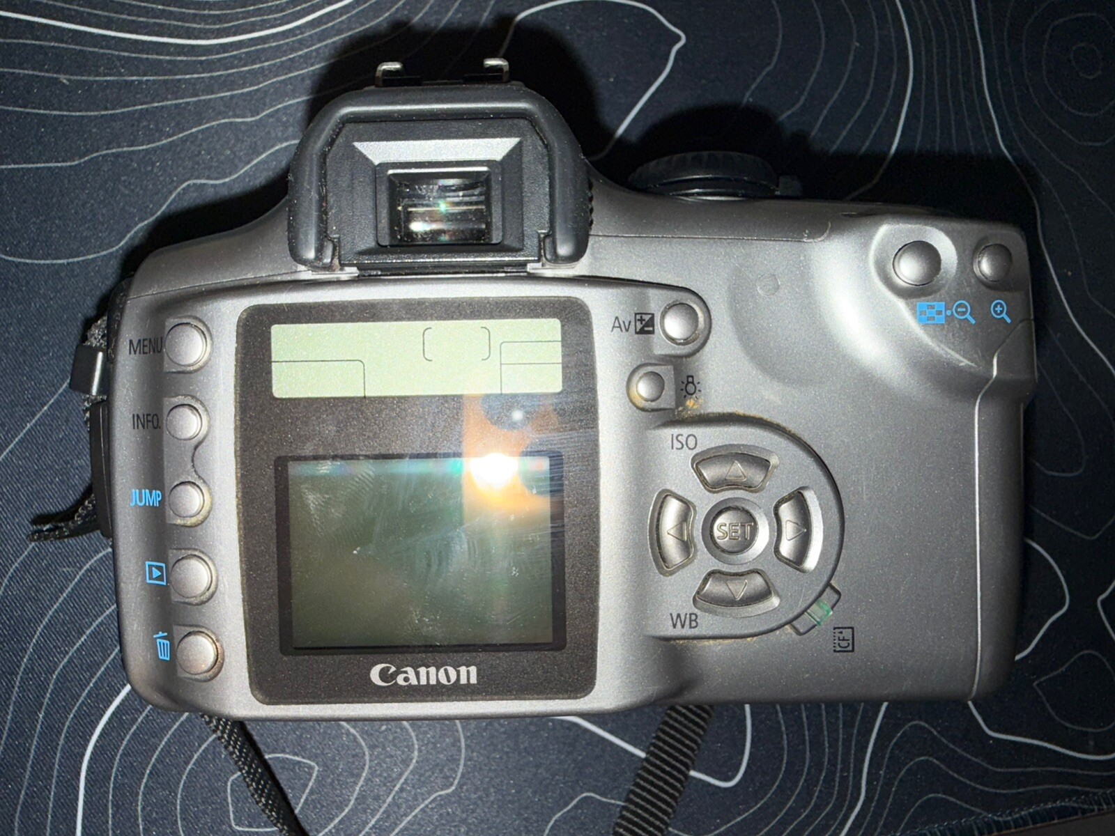Canon EOS Digital Rebel / EOS 300D 6.3MP Digital SLR Camera - Silver ...