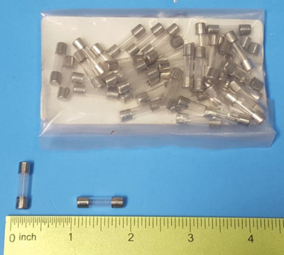 (47 PCs)FUSE, 5MF 3 -R , BELL FUSE, 3 A 250 V , Glass Requires Holder ...