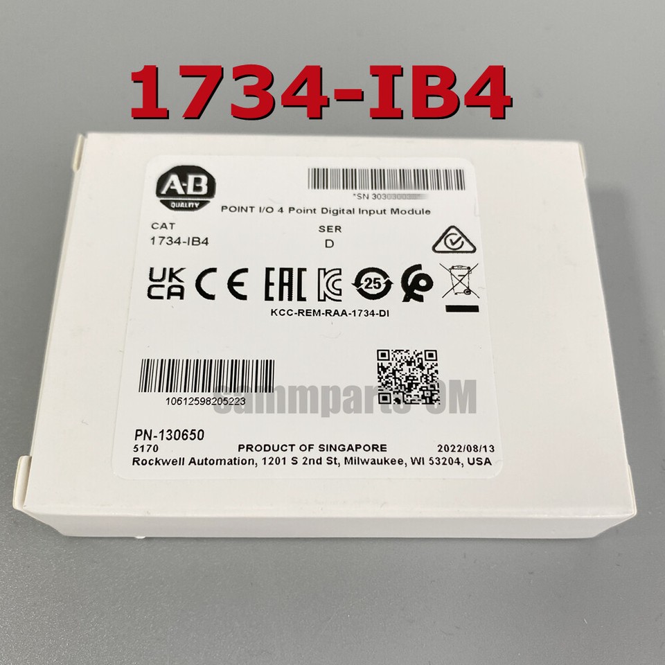 1734-IB4 AB Point I/O 4 Point Digital Input Module 2022 NEW Sealed TX ...