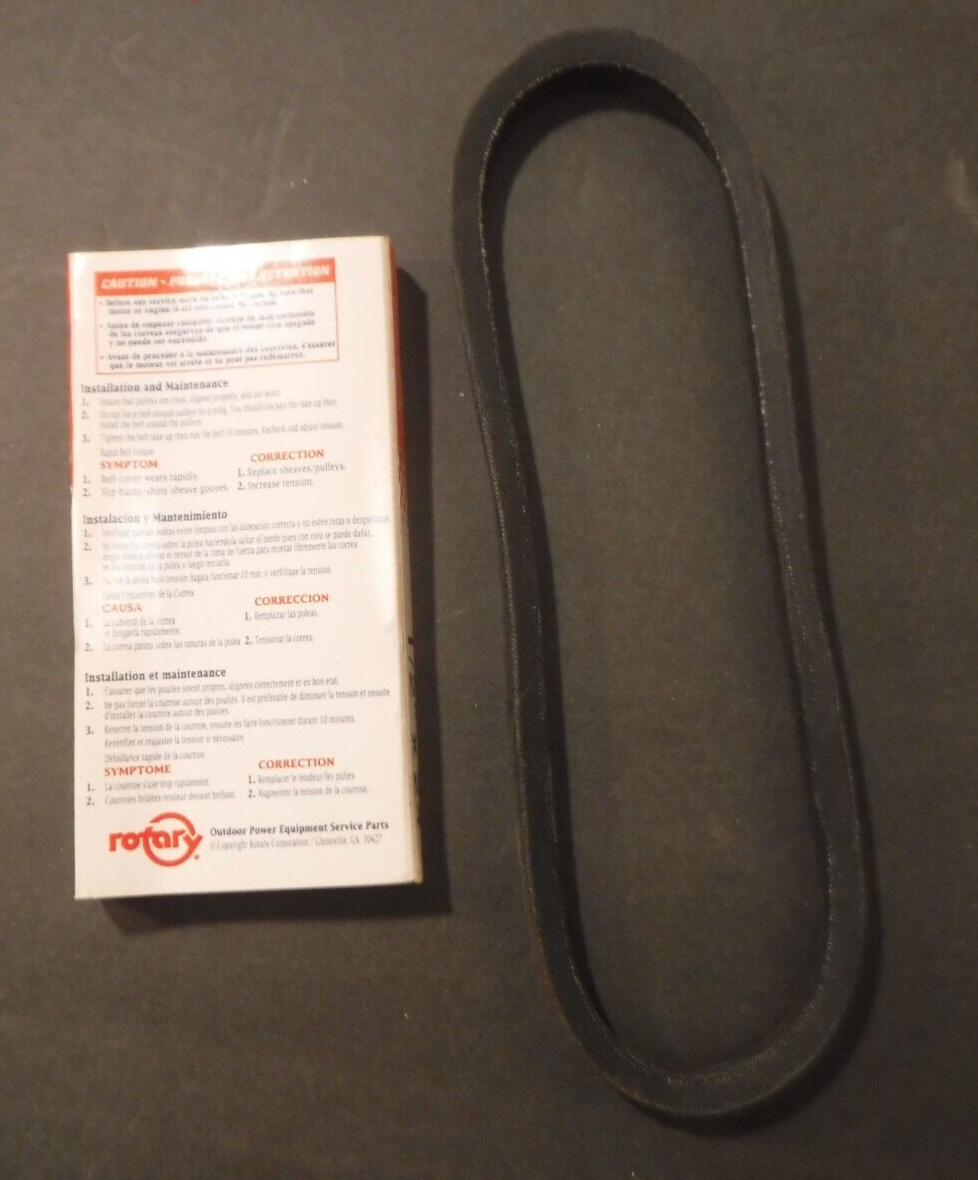 Rotary 4l240 Premium V-belt 1/2 X 24 Replaces Many Lawn & Garden ...