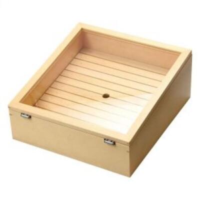 Yamako Neta Box With Eye Plate and Acrylic Lid Sushi 30x29xH17cm | eBay