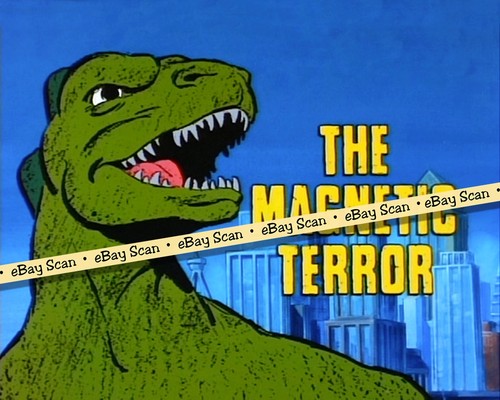 Rare! GODZILLA POWER HOUR Cartoon Color TV Photo HANNA BARBERA Studios ...