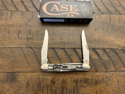 CASE XX MUSKRAT KNIFE NATURAL BONE ENGRAVED 1/500 UNUSED w/BOX 2025 | eBay