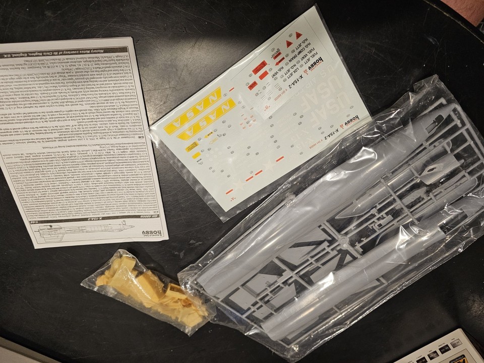 Special Hobby 1/48 X-15A-2 Rocket Plane NASA/USAF - NIOB, Unbuilt, Very ...