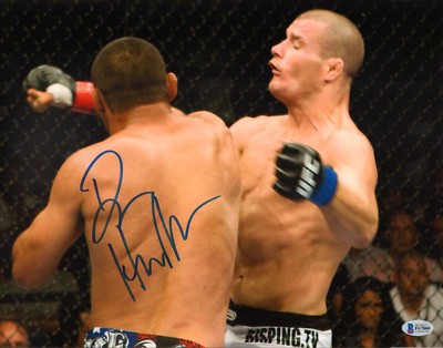 Dan Henderson Signed 11x14 Photo BAS COA UFC 100 Knockout 2009 Picture ...
