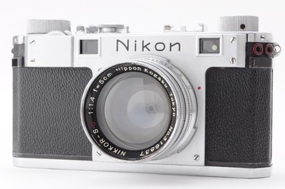 RARE [Overhaul ] Nikon M Rangefinder Film Camera w/Nikkor 50mm f/1.4 ...