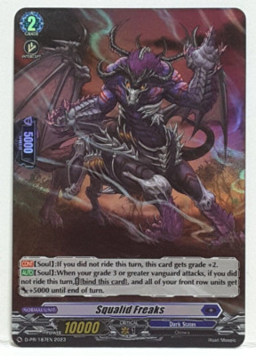 Bushiroad Cardfight Vanguard Squalid Freaks D-PR/187EN FOIL Dark States ...