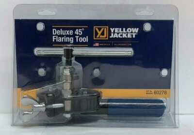 Yellow Jacket 60278 Deluxe Flaring Tool for 1/8" To 3/4" O.D ...