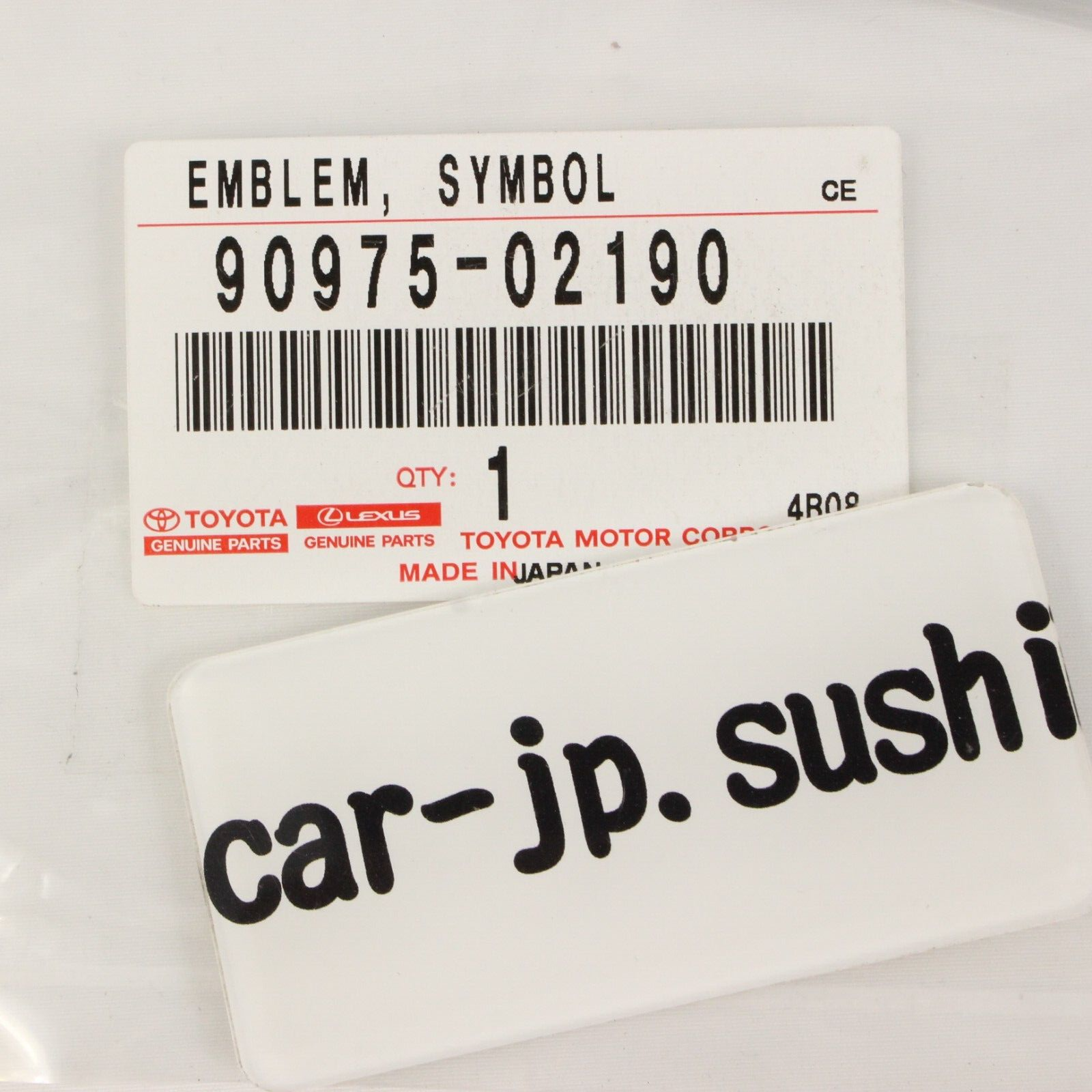 Toyota Genuine Land Cruiser 300 GR SPORTS #JA300W Rear Back Emblem ...