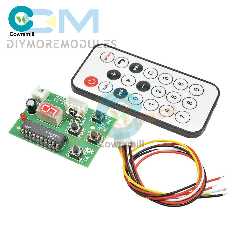 Stepper Motor Driver Controller Board Speed Adjustable with Remote ...