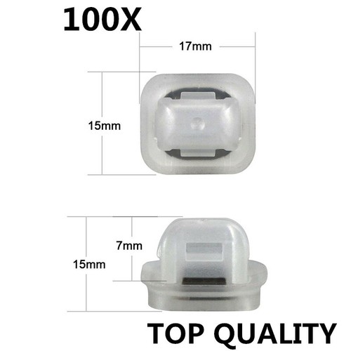 100 Interior Trim Moulding Clip Door Retainer For BMW E46 E90 E91 X5 ...