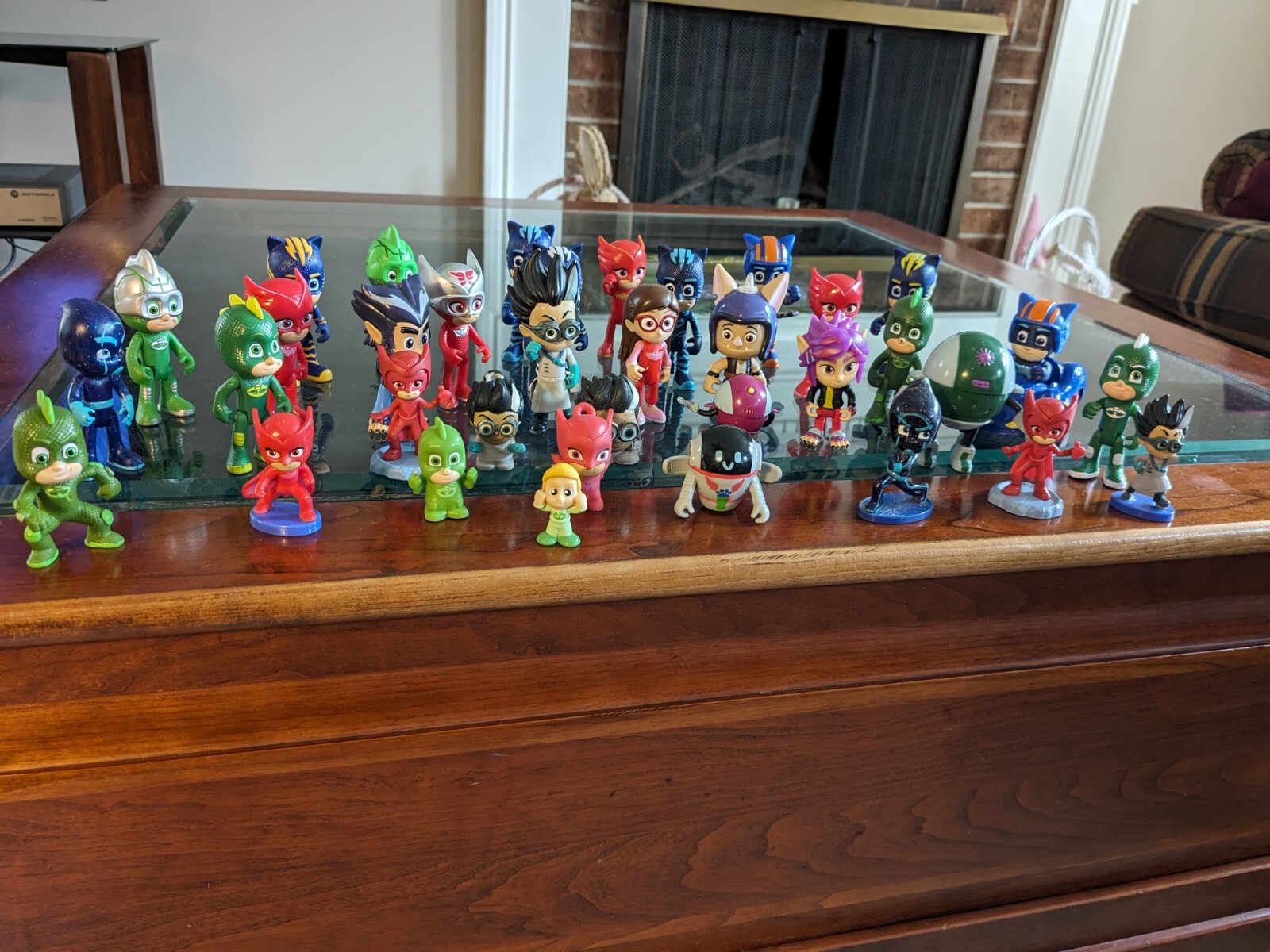 PJ Masks Toys Lot Of 36 Full & Mini Figures Mashems Cake Toppers Cat ...
