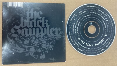 RARE Black Sampler Atlantic Records 2004 CD 18 tracks/artists Rock/Punk ...
