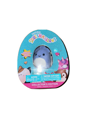 Squishmallow Collector Tin Stacy The Squid Micromallow Enamel Pin ...