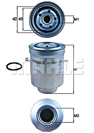 MITSUBISHI 1770A253 - Fuel filter cross reference