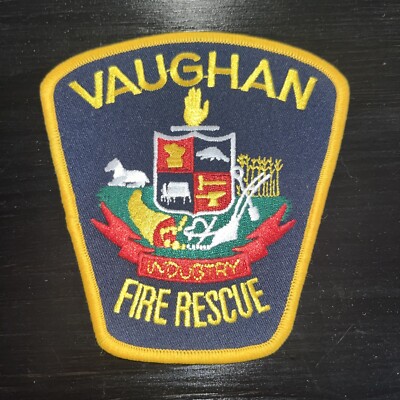Vaughan Fire Rescue Canada Firefighter Patch Police | eBay