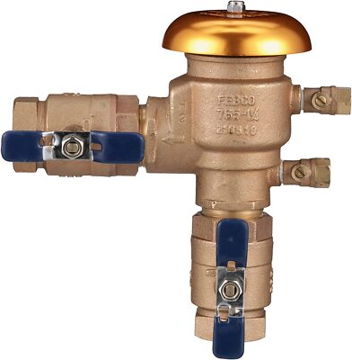 Febco 1-1/4" 765-QT PVB Pressure Vacuum Breaker Backflow Preventer ...