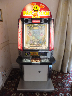 Namco pac man ball 2p coin pusher arcade machine | eBay UK