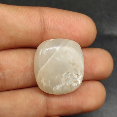 Rare flashy white moonstone cabochon big oval shape moonstone gemstone ...