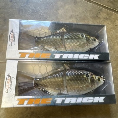 Cali Glide Customs 5in. Twitch Swimbait/Glidebait 1.7 oz. Thread Fin ...