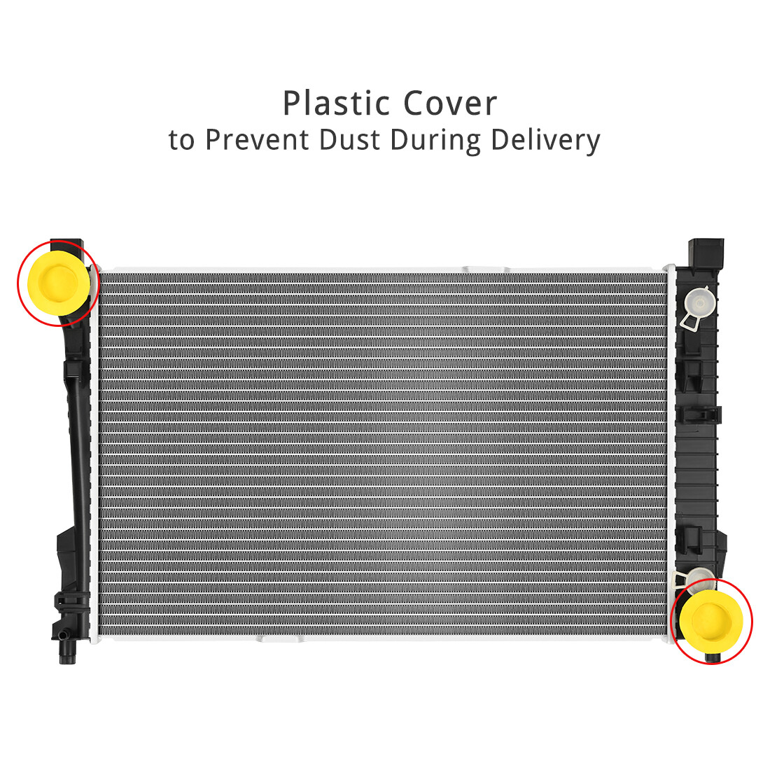 Radiator for Benz C230 2002-2007, C240 / C320 2001-2005, C280 C350 2006 ...
