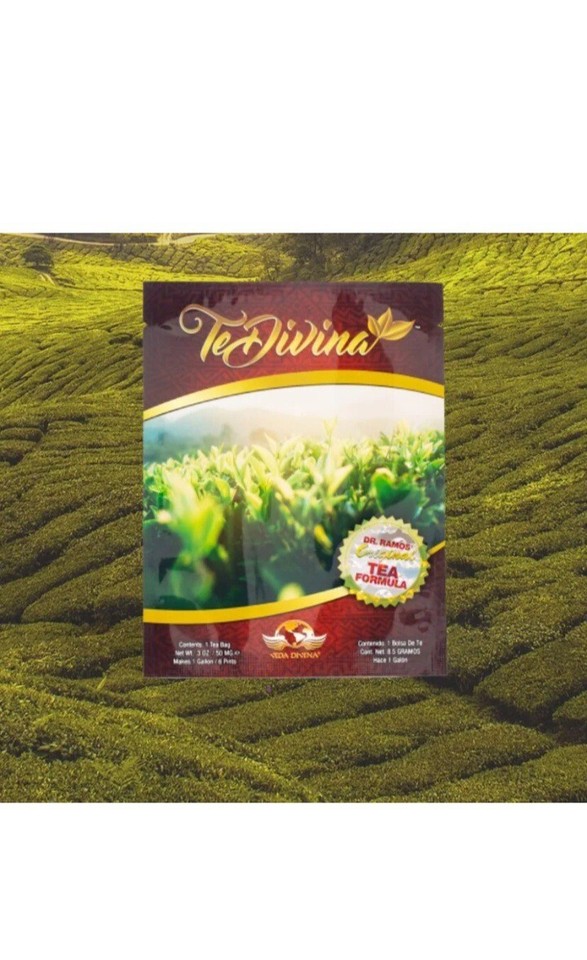 Vida Divina TeDivina Detox Tea All Organic Healthy Cleansing Formula ...