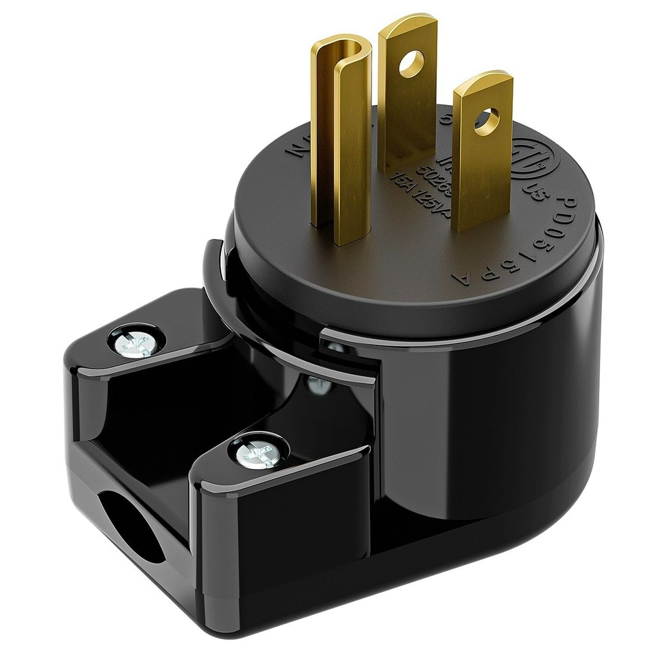 USA Nema5-15P Mains Plug 3 Pin 15A 125V Rewireable American Plug US ETL ...