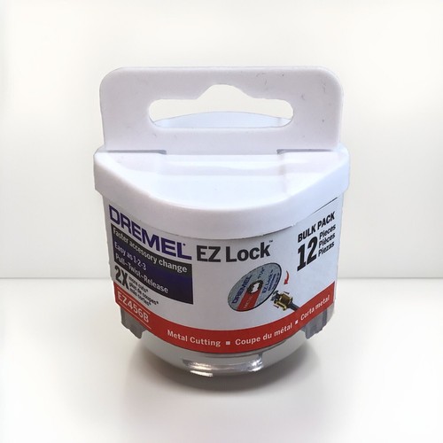 Dremel EZ456B EZ Lock Metal Cut Off Cutting Wheels - 12 Pack Brand New ...