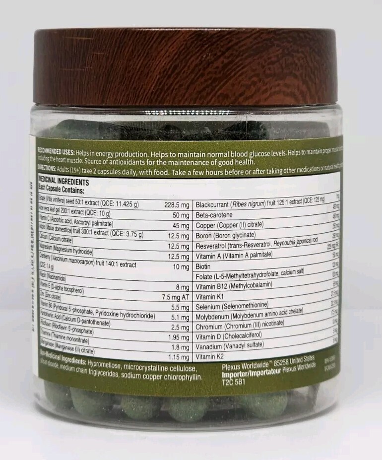 Plexus Xfactor + Multivitamin Dietary Supplement New 60 capsules Exp ...