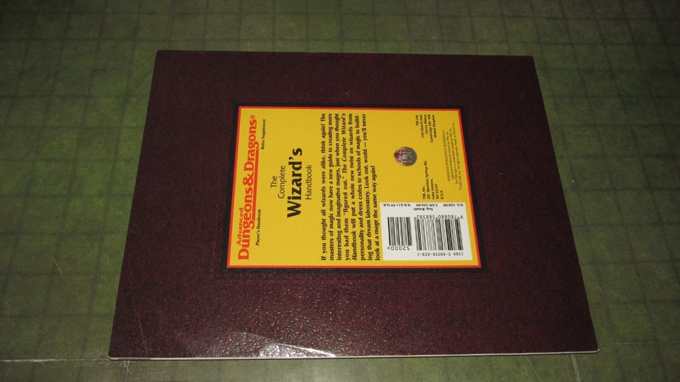 Dungeons & Dragons Complete Handbook Thief Fighter Priest Wizard ...