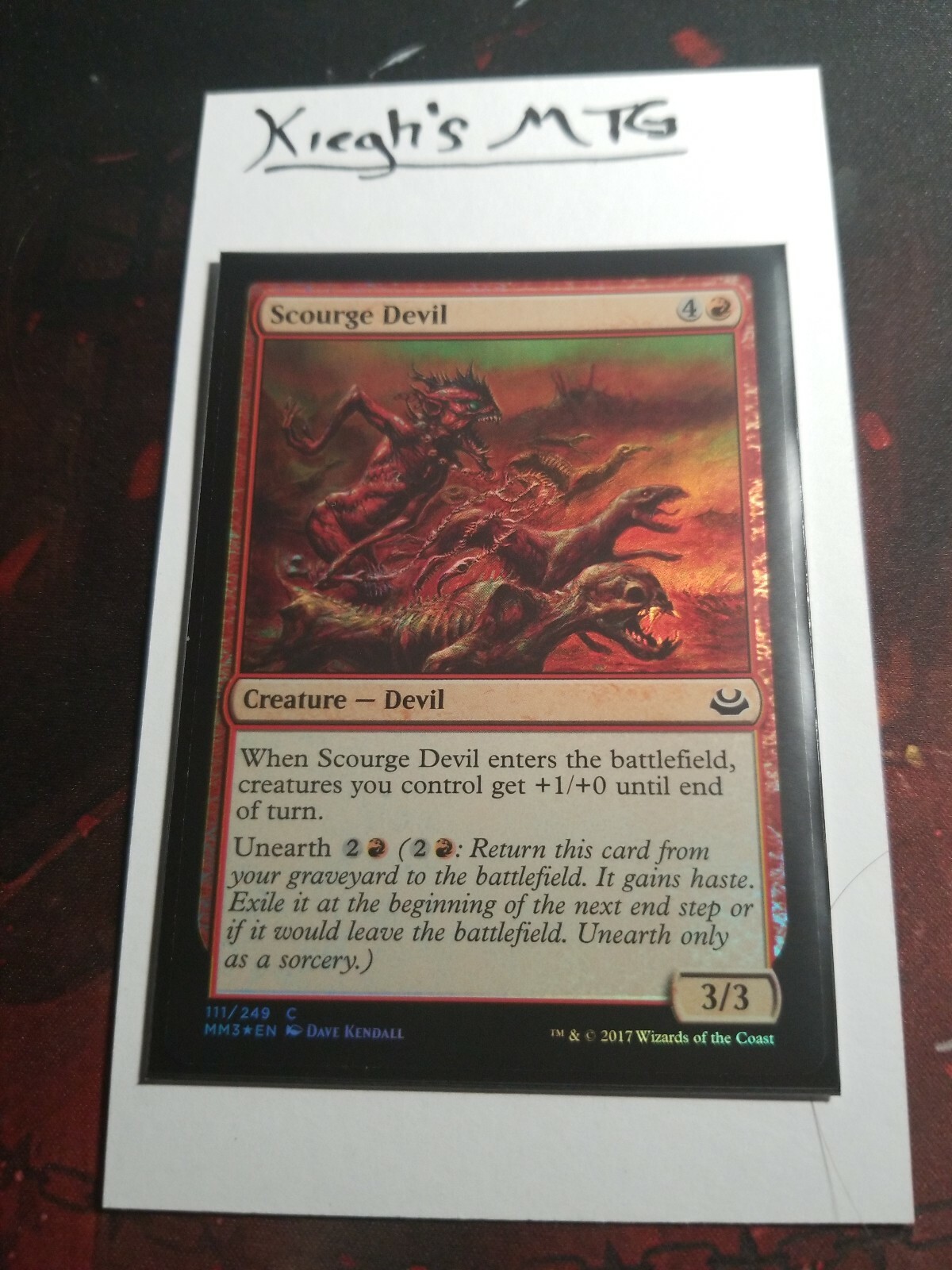 Mtg Scourge Devil *FOIL - Various Sets* | eBay
