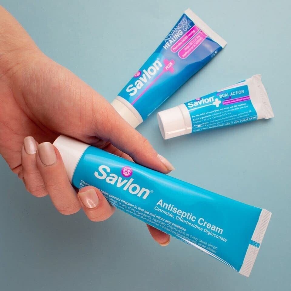 Savlon Antiseptic Cream 100 g, First Aid Cream, Cleanse And Help ...