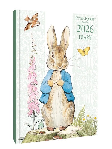 2026 A5 Diary Peter Rabbit Beatrix Potter Hardback Robert Frederick ...