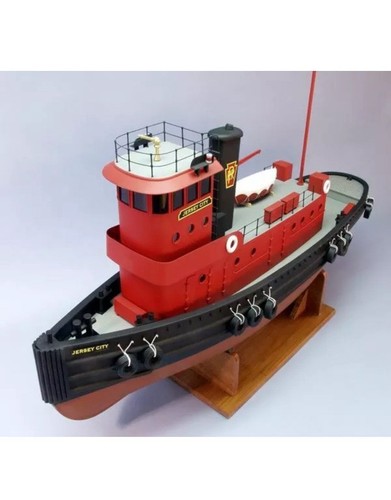 THE JERSEY CITY RAILROAD TUG BOAT KIT 1/32 SCALE ABS HULL 36”L x 9”Beam ...