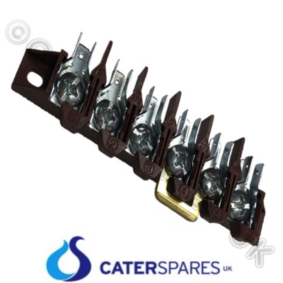 6 POLE HIGH TEMPERATURE HEAT RESISTANT TERMINAL 6 WAY CONNECTOR BLOCK ...