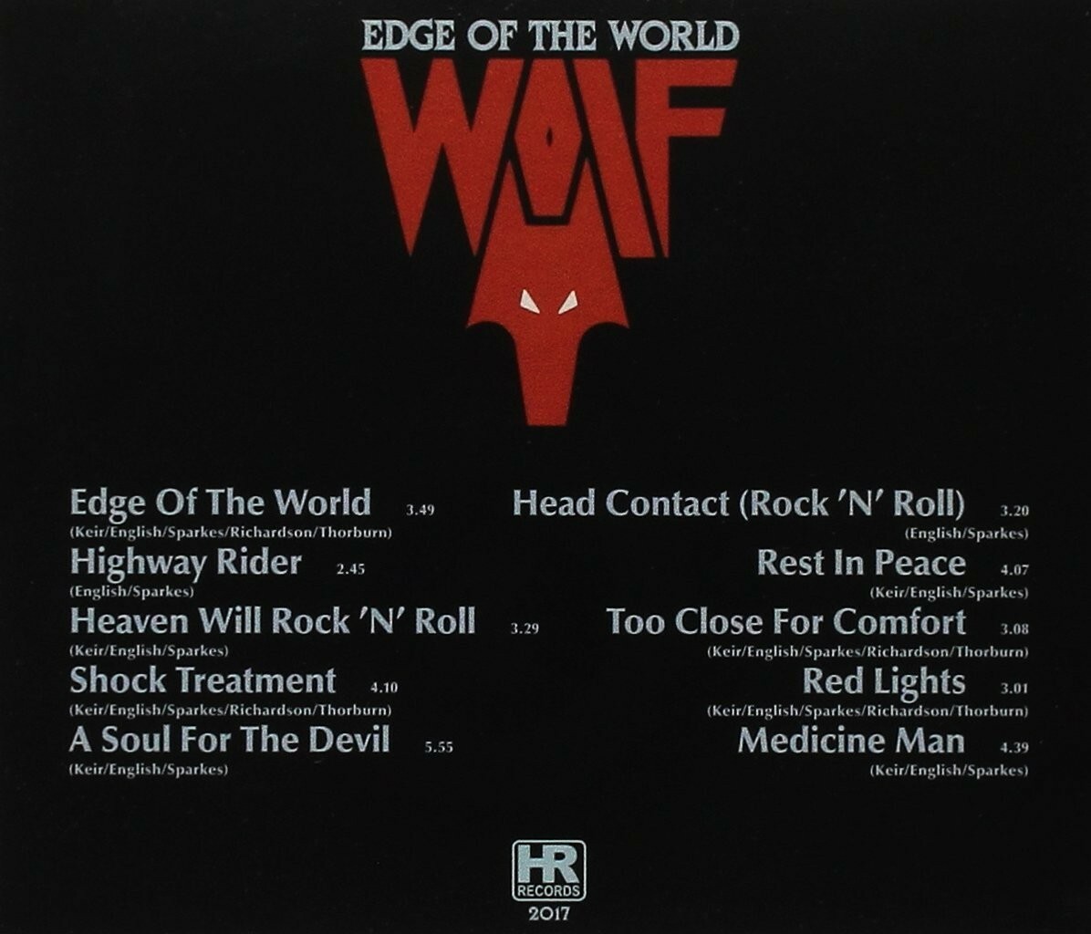 Wolf - Edge of The World CD #108891 for sale online | eBay