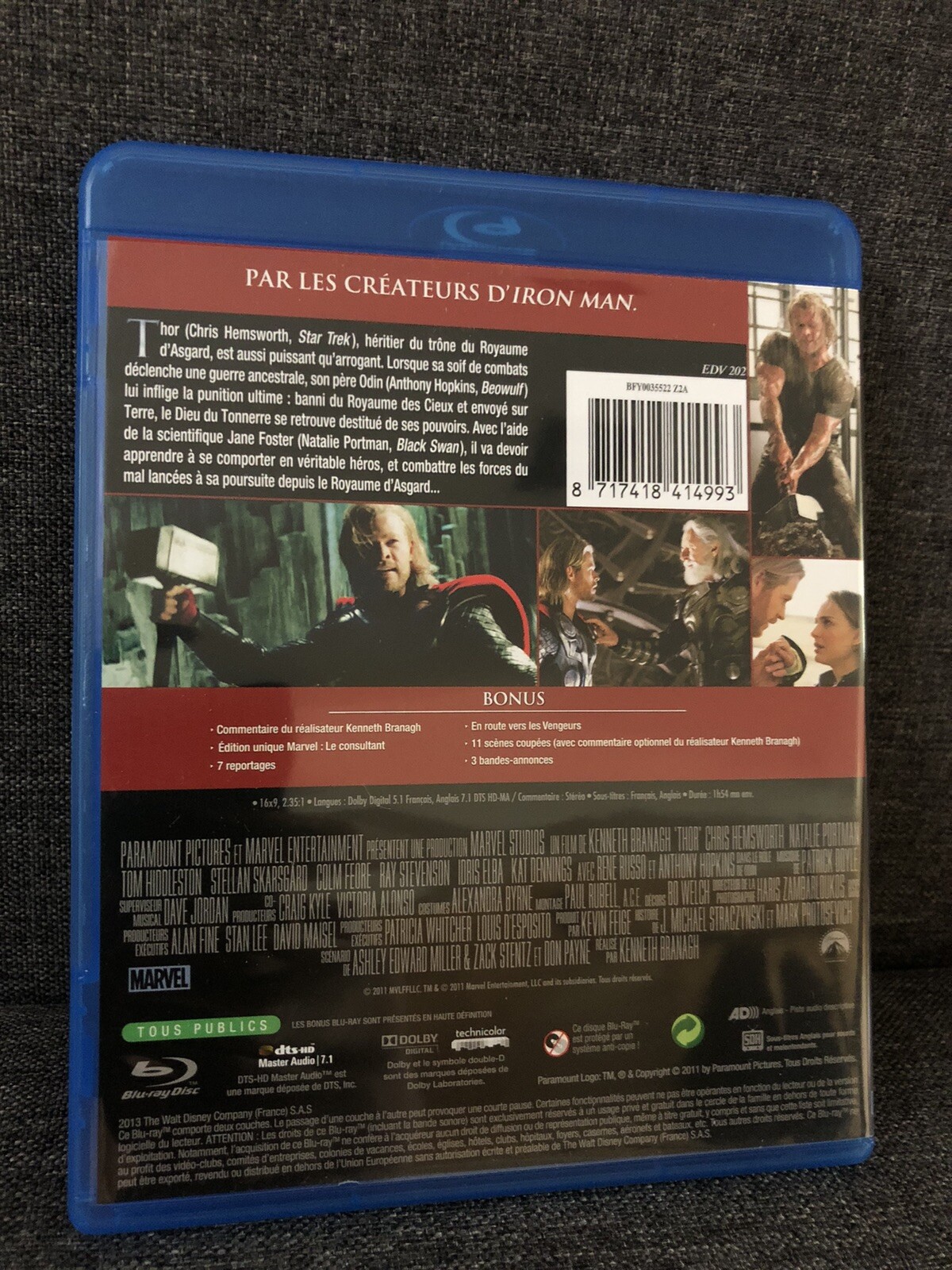 Thor Blu-ray Comme Neuf | eBay