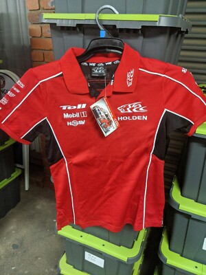 Holden Racing Team HRT Ladies Womens Polo Shirt Size 8 HSV V8 Supercars ...