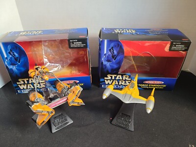 Sebulbas Pod Racer Naboo Fighter Action Fleet STAR WARS Episode 1 Micro ...