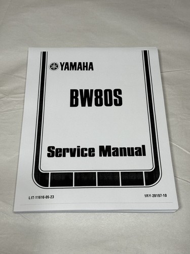 3 hole Official Service Shop Repair Manual 1986 Yamaha Big Wheel 80 ...