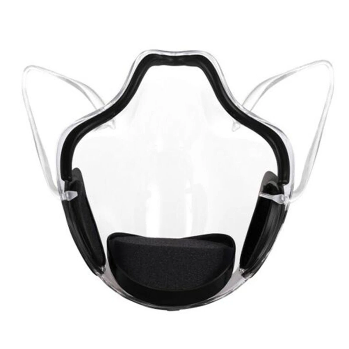 Transparent Mask With Makeup