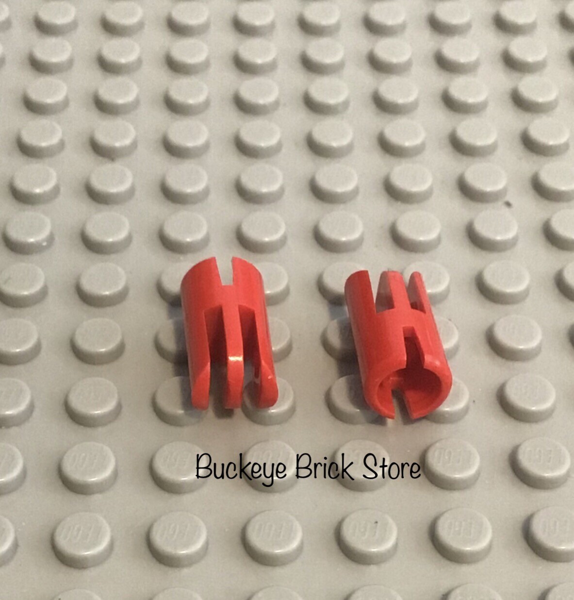 LEGO 2 Part 3613 Red Arm Piece with Tow Ball Socket, 3 Fingers | eBay
