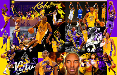 Kobe Bryant Collage Poster | eBay