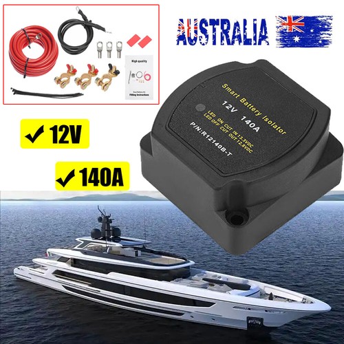 140A 12V Dual Battery System Isolator Voltage Sensitive Relay VSR ...