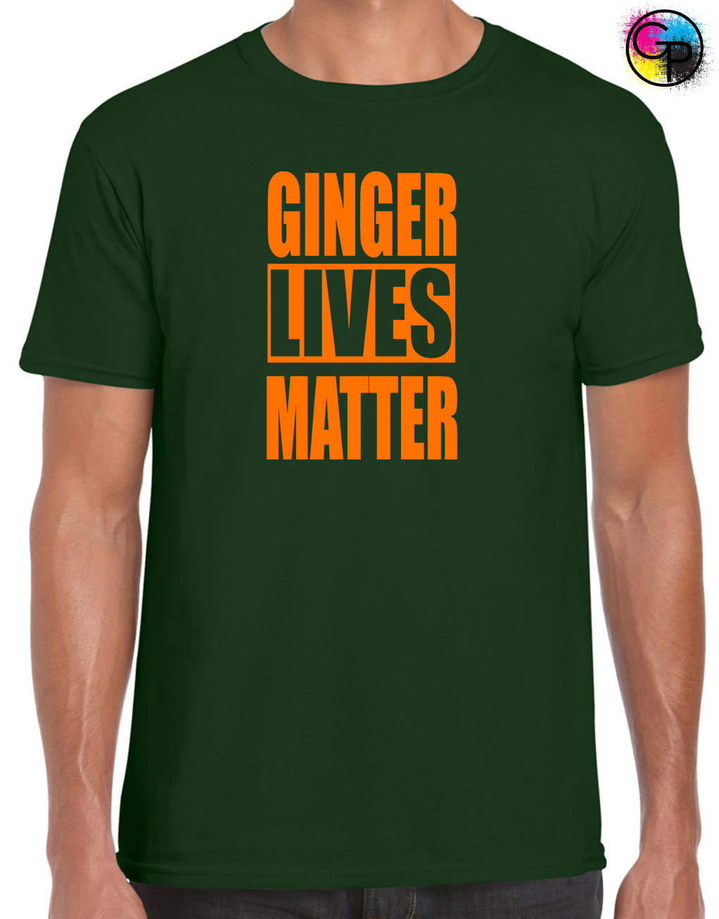 GINGER LIVES MATTER MENS T SHIRT FUNNY JOKE GIFT FOR GINGER REDHEAD ...
