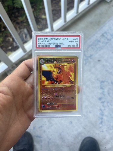 2000 Pokémon ~ Japanese Neo 2 ~ Reverse Foil Promo ~ Charizard #006 ...