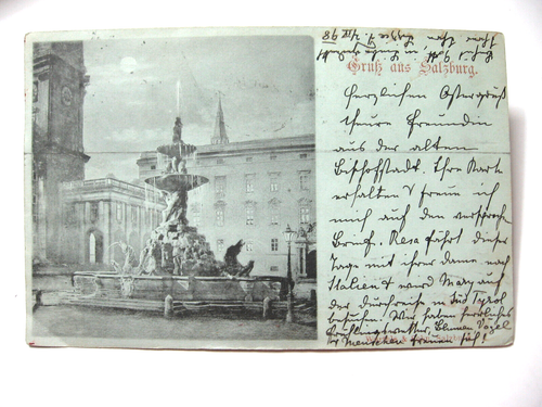 1898 Salzburg, Germany Very Early Postcard | eBay