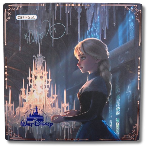 Elsa Frozen Disney 100 Limited Edition Art Card Print Big One 237/255 ...