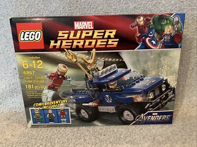 LEGO 6867 Marvel Super Heroes: Loki's Cosmic Cube Escape NEW & SEALED ...