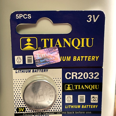 2- Pac Tianqiu CR2032 Lithium Batteries CR 3V Fast USA Shipping | eBay